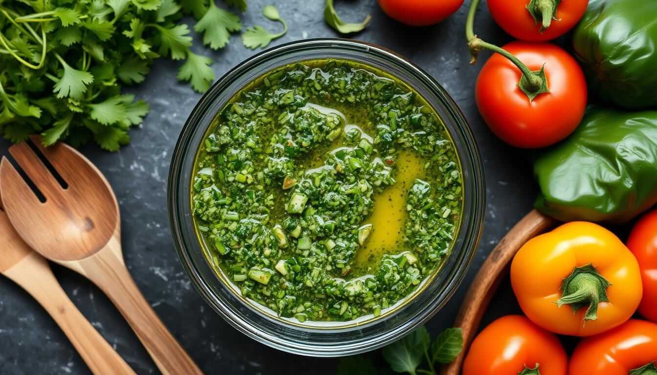 Chimichurri: salsa argentina tradicional y casera