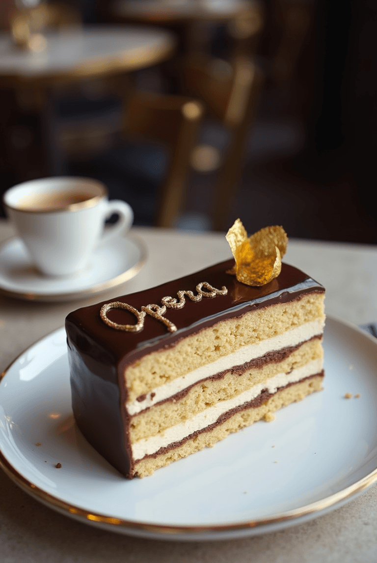 Receta de Tarta Ópera