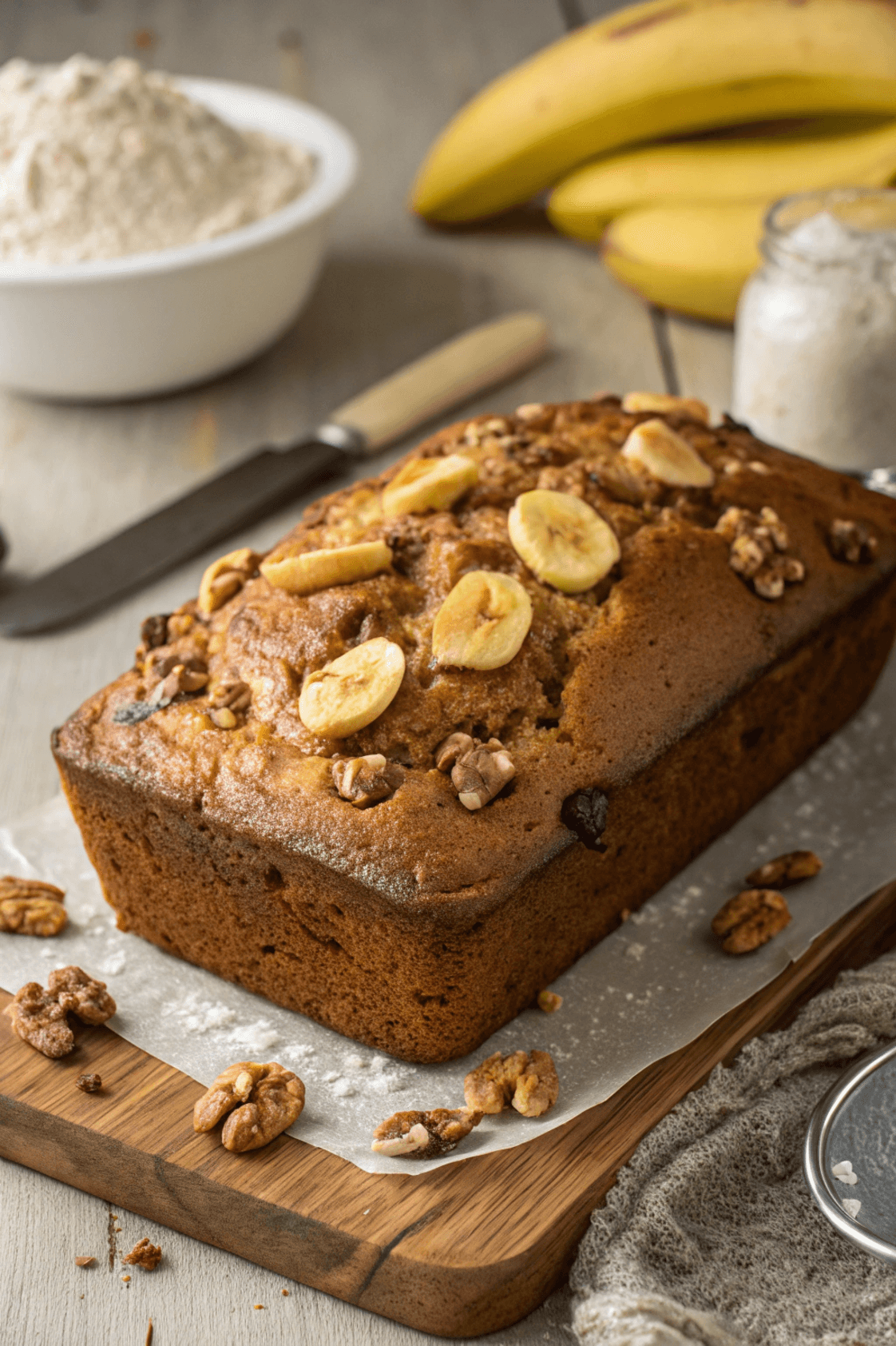 Receta De Pan De Banano Esponjoso - SevenLap