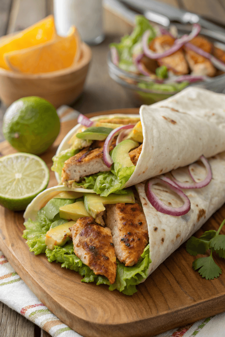 Wrap de Pollo Cítrico - SevenLap