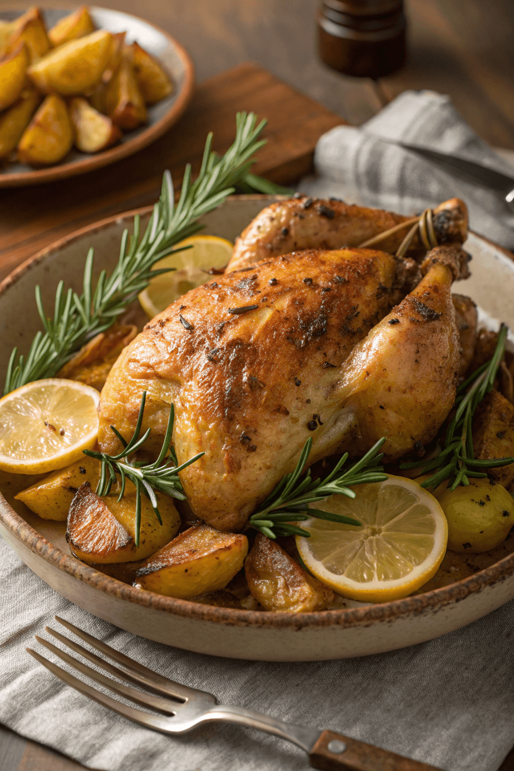 Pollo al Horno con Romero y Limón - SevenLap